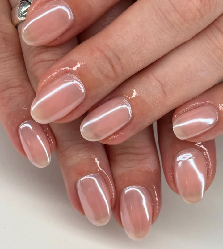 17 Nude Chrome Nails for an Elevated Everyday Look - Fashion and Curls